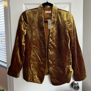 LOFT | Jackets & Coats | Velvet Loft Blazer | Poshmark